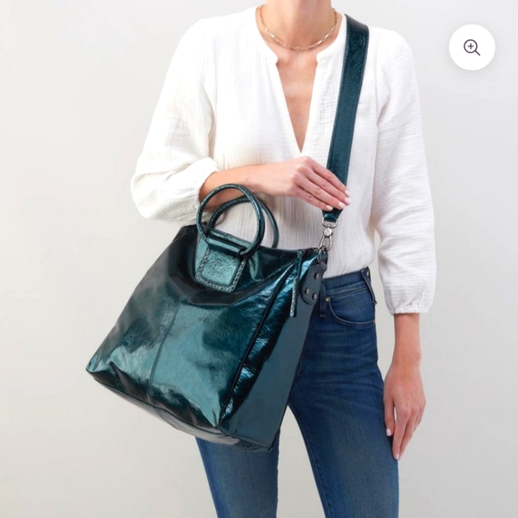 HOBO | Bags | Nwot Hobo International Large Sheila Satchel In Spruce ...